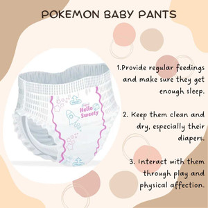 Pokemon Easy Diaper Pants with Rash Protection and 3x Faster absorption ...