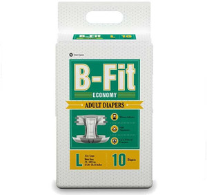 B-FIT Adult Diaper Economy Tape Style Adult Diapers - XL - Buy 8 B-FIT ...