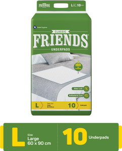 FRIENDS Classic Disposable Underpads ,Soft & Super Absorbency 60x90 cm ...