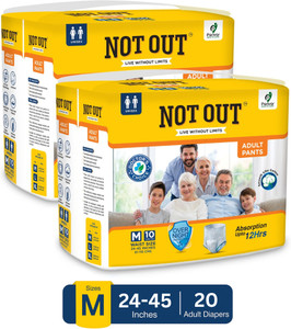 NOT OUT Overnight Protection with 3D Core, Odour Control & Up to 12 ...