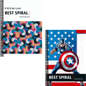 Best Spiral Notebooks | 300 Pages UnRuled Notebook | A4 Size Paper | A4 ...