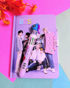 Paper Bear BT21 Regular Diary Designer 80 Pages Price in India - Buy ...