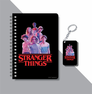 craft maniacs STRANGER THINGS A5 Diary RULED 160 Pages Price in India ...