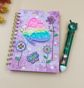 Paper Bear POP IT Spiral Dairy A4 Diary ruled 80 Pages Price in India ...