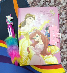 Paper Bear Disney Princess Regular Diary Designer 80 Pages Price in ...