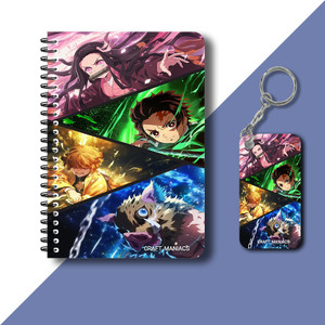 craft maniacs DEMON SLAYER 2023 NOTEBOOK COLLECTION A5 Diary RULED 160 ...