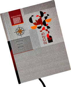 Excel Executive Hard Bound Diary with Sunday Half Pages Regular Diary ...
