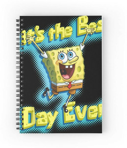 craft maniacs SPONGEBOB 2023 COLLECTION A5 Note Book RULED 160 Pages ...