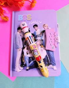 Paper Bear BT21 Regular Diary Designer 80 Pages Price in India - Buy ...