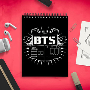 GUNGUN Bts Army A4 Notebook Unrulled 160 Pages Price in India - Buy ...