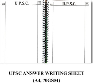 Ranker UPSC Answer Writing Booklet for MAINS Exam Practice by RANKERS ...