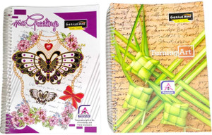 genius mind TRULY YOURS A4 Notebook unrulled 96 Pages Price in India ...