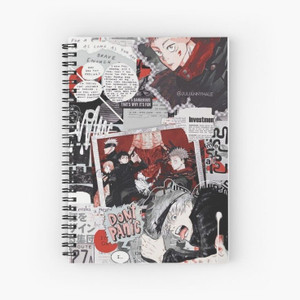 craft maniacs JUJUTSU KAISEN NOTEBOOKS A5 Note Book RULED 160 Pages ...