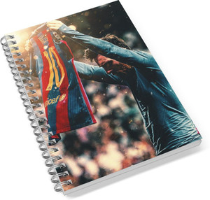 Pinklips Shopping Lionel Messi A5 Notebook Ruled 100 Pages Price in ...