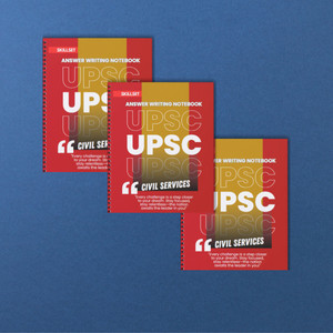 SKILLSET Upsc Answer Writing Copy- Upsc Answer Sheet-Notebook (200 ...