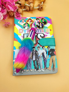 Paper Bear BTS A5 Diary Designer 80 Pages Price in India - Buy Paper ...
