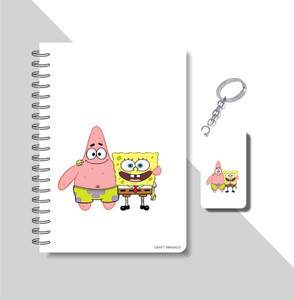 craft maniacs SPONGEBOB 2023 COLLECTION A5 Diary RULED 160 Pages Price ...