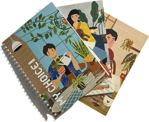 Vasl Trident My Choice Premium Notebook For Students, Office/Spiral ...