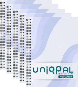UNIQPAL Set of 5 A4 Notebook Unruled hai 200 Pages Price in India - Buy ...