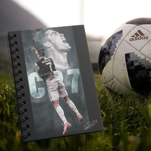 Magnetic Paradise Cristiano Ronaldo Edition A5 Diary Ruled 75 Pages ...