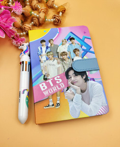 Paper Bear BTS A5 Diary Designer 80 Pages Price in India - Buy Paper ...