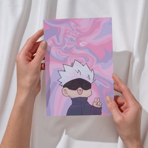 Anime Gojo Chibi A5 Notebook Unruled 100 Pages Price in India - Buy ...