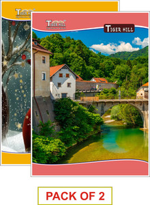 TigerHill A4 NOTE BOOK INTERLEAF | SOFT AND THICK PAGES | A4 Notebook ...