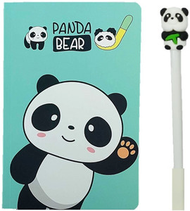 AuM Panda Diary with Pen Return/ Birthday Gift for Kids Regular Diary ...