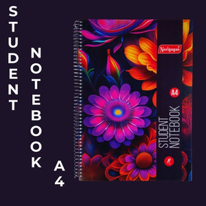 NEELGAGAN Spiral Student Notebook Ruled – (21cm X 29.7cm) A4 Notebook ...