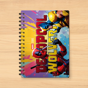 ARCPrint Deadpool and Wolverine A4 Notebook Lined 100 Pages Price in ...