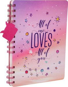 Doodle Forever Mine Love Diary With Bookmark Dangler B5 Diary Ruled 160 ...