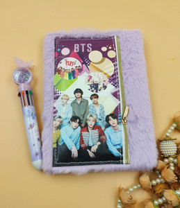 Paper Bear BTS A4 Diary ruled 70 Pages Price in India - Buy Paper Bear ...