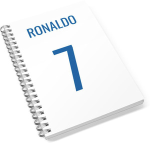 Pinklips Shopping Cristiano Ronaldo A5 Notebook Ruled 100 Pages Price ...