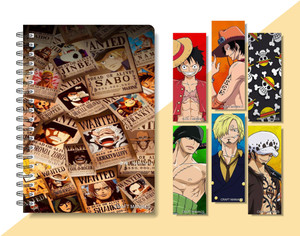 craft maniacs 2024 ONE PIECE DIARY & 6 FREEBIE BOOKMARKS A5 Diary RULED ...