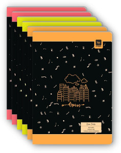 Pragya Luxe Series | Thread Sewn Exercise Notebook A4 Notebook Single ...