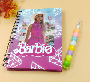 Paper Bear Barbie A4 Diary ruled 80 Pages Price in India - Buy Paper ...
