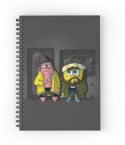 craft maniacs SPONGEBOB 2023 COLLECTION A5 Note Book RULED 160 Pages ...