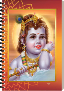 ESCAPER Krishna cute stationery item Diary, Spiral Notebook, Notepad ...