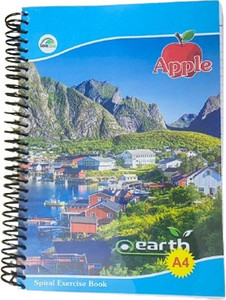 ZONPAX Spiral Notebook A4 Notebook Ruler 400 Pages Price in India - Buy ...