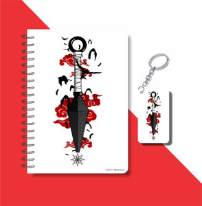 craft maniacs ITACHI UCHIHA COLLECTION A5 Diary RULED 160 Pages Price ...