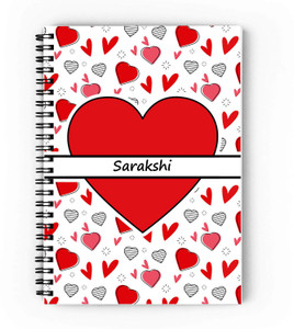 epheriwala Love Sarakshi Print A5 Diary Unruled 140 Pages Price in ...