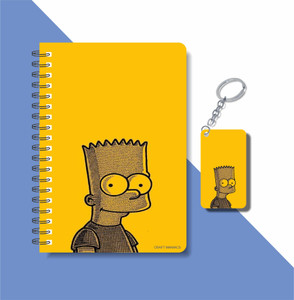 craft maniacs THE SIMPSONS A5 Diary RULED 160 Pages Price in India ...