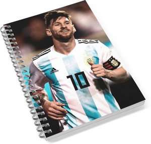 Pinklips Shopping Lionel Messi A5 Notebook Ruled 100 Pages Price in ...