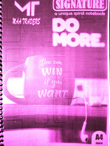 MAATRADERS signature notebook A4 Notebook Unruled 210 Pages Price in ...