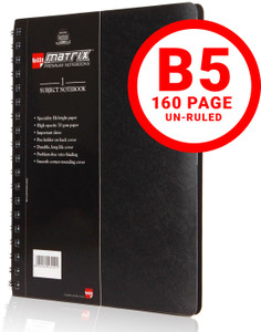 bilt Matrix Premium Notebook | 1 Subject Notebook | B5 Notebook Un ...