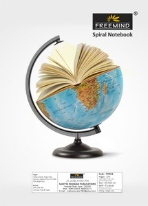 FREEMIND Spiral notebook Regular Notebook Single Line 270 Pages Price ...