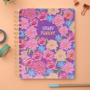 Doodle Ultimate Premium Undated Spiral Hard Bound Study Planner | B5 ...