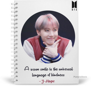 PurpleBees BTS Special Diary A5 Diary Unruled 160 Pages Price in India ...