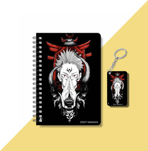 craft maniacs ANIME DIARY 2024 NOTEBOOK A5 Notebook RULED 160 Pages ...
