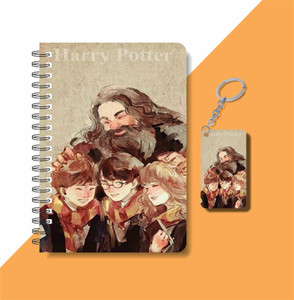 craft maniacs HP DIARY + KEYCHAIN A5 Notebook RULED 160 Pages Price in ...